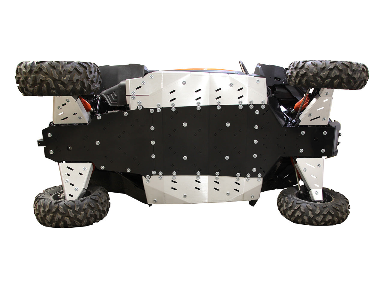 Skid plate full set (aluminum+plastic): CFMOTO ZFORCE 950 Sport (2024+