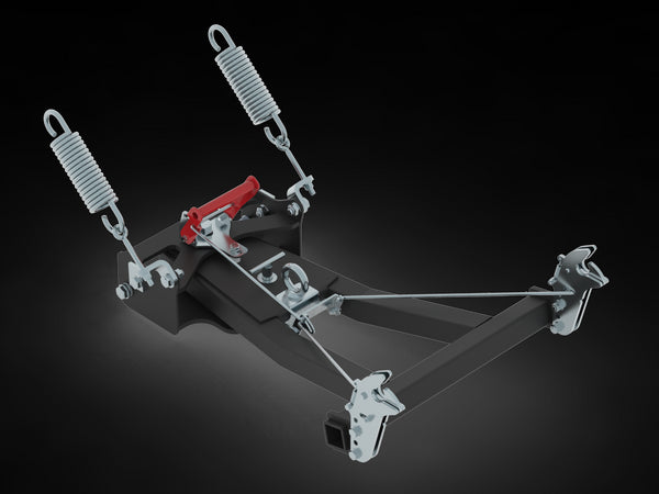 Front-mount push tubes: Quick attach: ( regular mount )